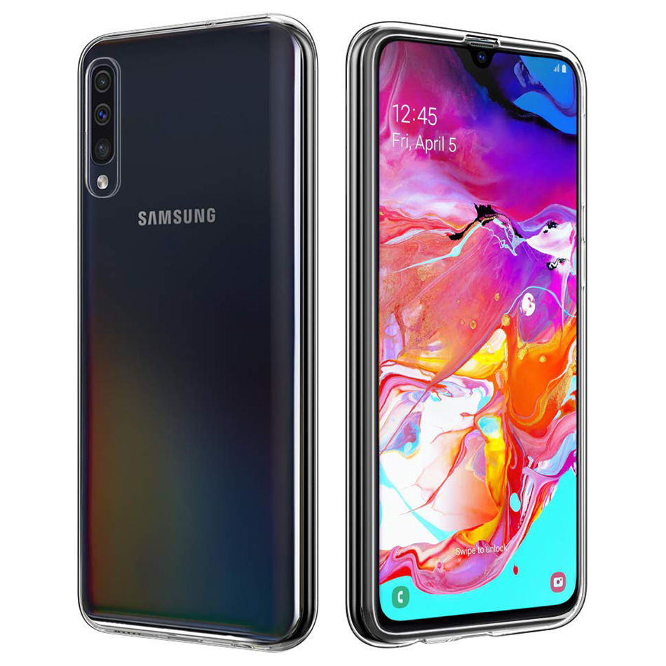 Flexi Slim Gel Case for Samsung Galaxy A70 (Clear)